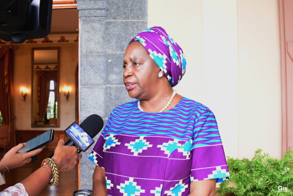 COMESA Secretary General Kapwepwe pays courtesy call on President Roopun