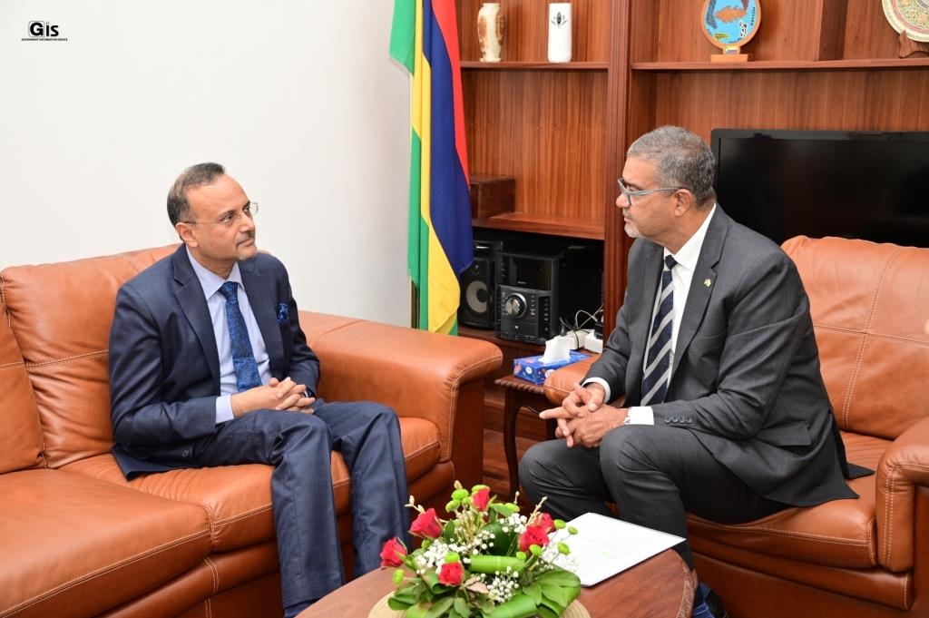 Indian High Commissioner calls on Vice-President