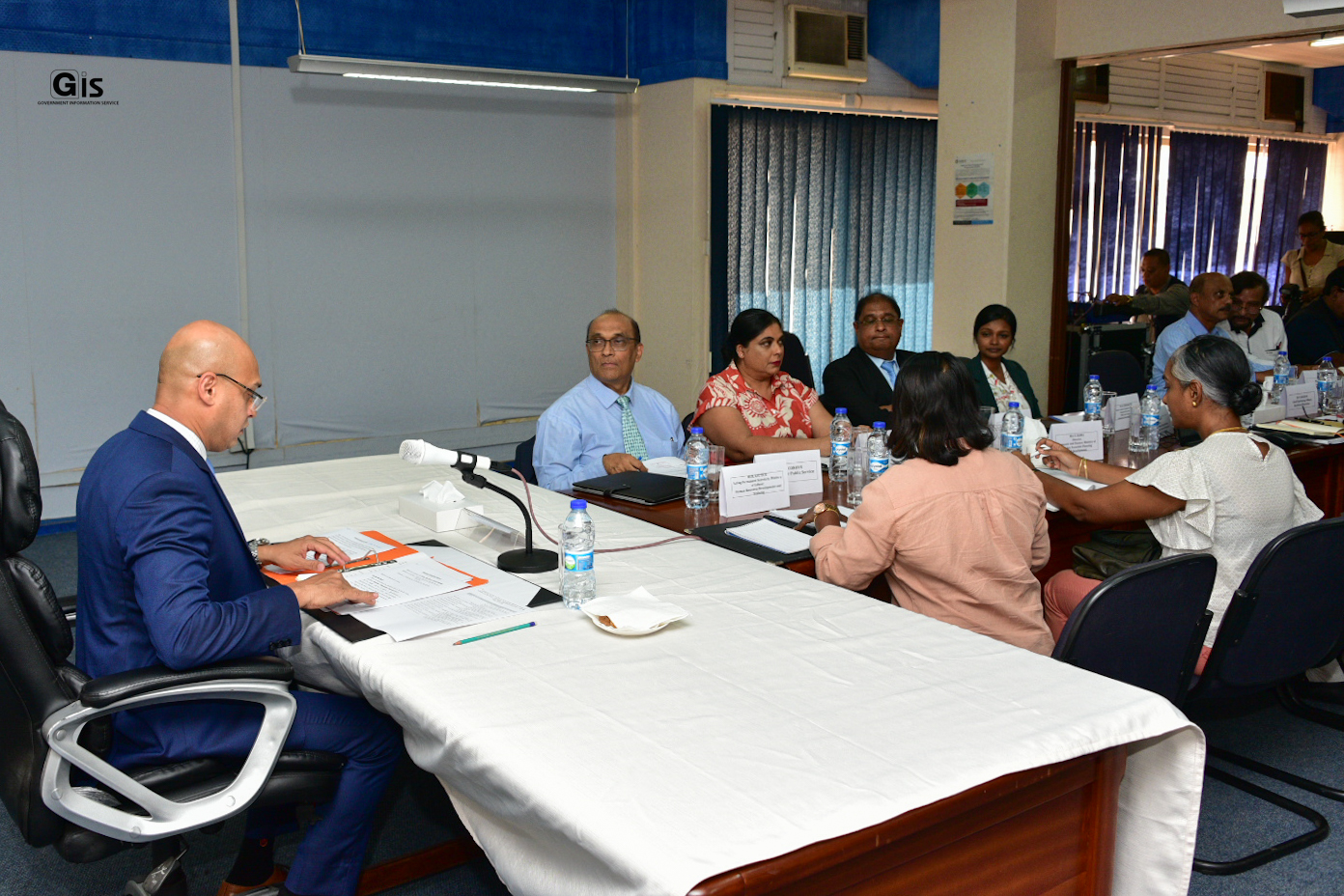 Minister Callichurn chairs first National Tripartite Council’s meeting