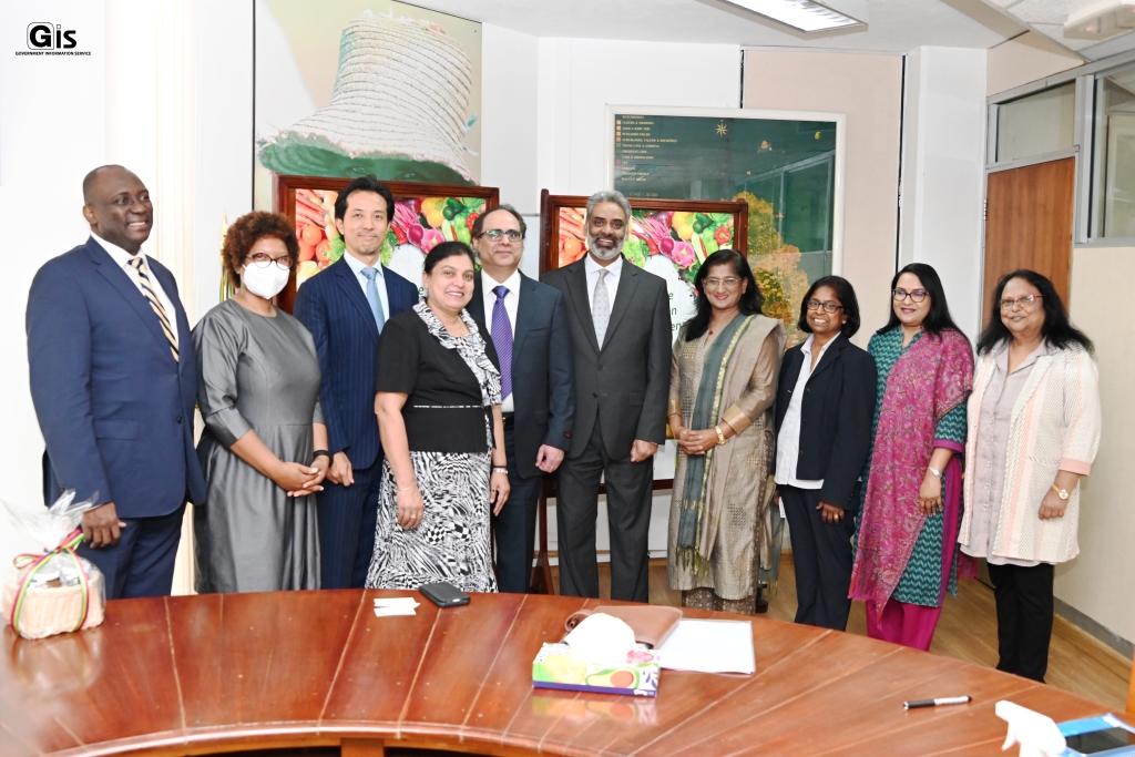 Minister Gobin receives delegation from African Development Bank