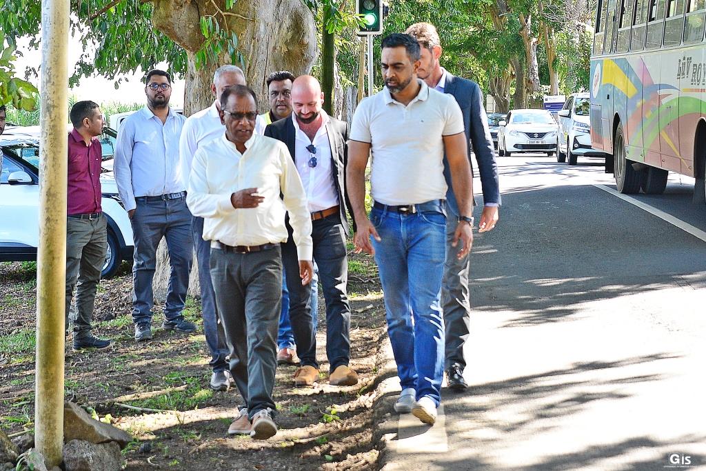 Road Infrastructure: Works for upgrading B28 road from Beau Champ to ...